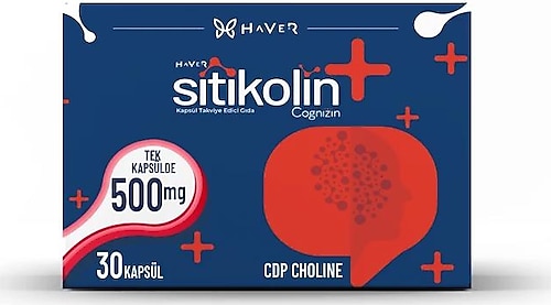 Haver Sitikolin Cognizin 500 mg 30 Kapsül Fiyatları, Özellikleri ve ...