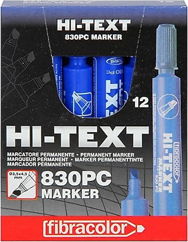 Hi-Text 830 Kesik Uç 12'li Permanent Marker Kalem Fiyatları ...