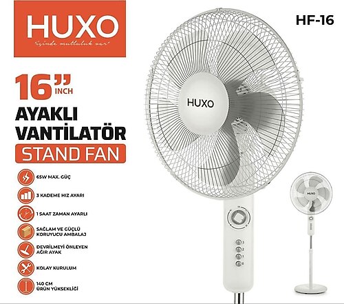 Huxo HF-16 Ayaklı Vantilatör Fiyatları, Özellikleri ve Yorumları | En ...