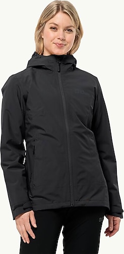 Jack Wolfskin Moonrise 3IN1 1115621-6000 Siyah Kadın Outdoor Mont ...