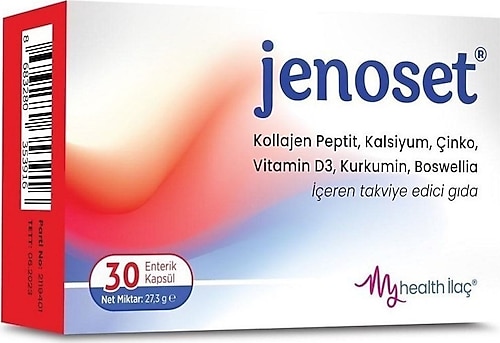 Jenoset Kollajen Peptit Vitamin D3 30 Kapsül Fiyatları, Özellikleri ve ...