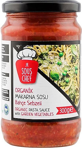 Jr. Sous Chef Organik Makarna Sosu Sebzeli 300 gr Fiyatları ...
