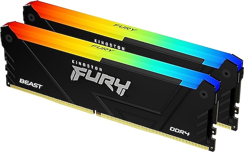 Kingston Fury Beast RGB 32 GB (2x16) 3200 MHz CL16 KF432C16BB2AK2/32 DDR4 Ram Fiyatları ...