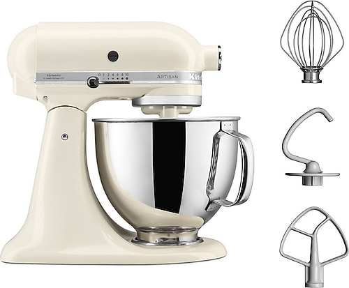 KitchenAid Artisan 5KSM125EFL Fresh Linen 300 W 4.8 lt Mutfak Şefi ...