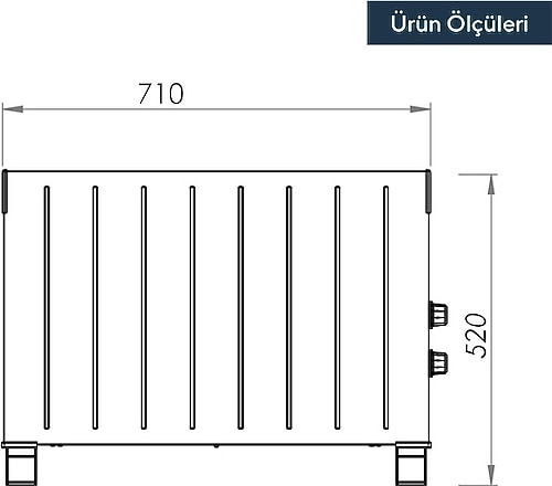 Kumtel HC-2947 Siyah 2500 W Konvektör Isıtıcı Fiyatları, Özellikleri ve ...