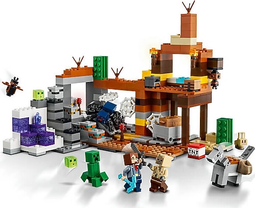 Lego 21263 Minecraft Çorak Arazi Maden Kuyusu Fiyatları, Özellikleri ve ...