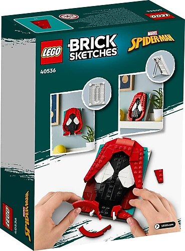 Lego 40536 Brick Sketches Miles Morales Fiyatları, Özellikleri ve ...