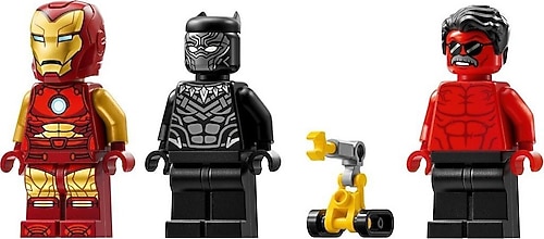 Lego 76310 Marvel Iron Man Arabası ile Black Panther Red Hulk'a Karşı ...