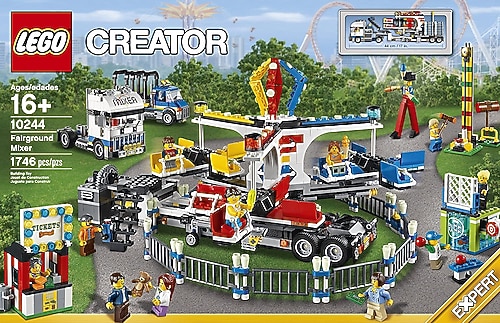Lego 10244 Creator Expert Fairground Mixer Fiyatları, Özellikleri ve ...