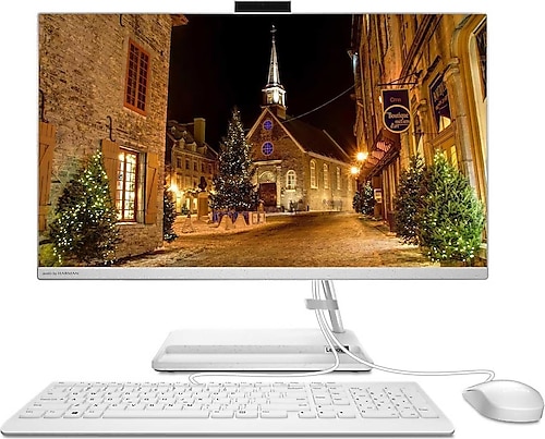 Lenovo IdeaCentre AIO 3 27IAP7 F0GJ00GSTX i5-12450H 8 GB 512 GB SSD UHD Graphics 27" Full HD All ...