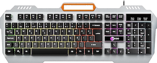 Lenovo Lecoo KB123 RGB Mekanik Hisli Oyuncu Klavyesi Fiyatları ...