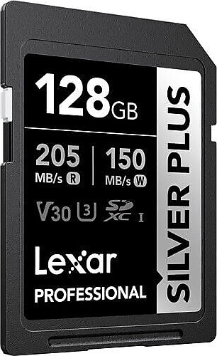 Lexar Professional Silver Plus LSDSIPL128G UHS-I U3 V30 128 GB Hafıza ...