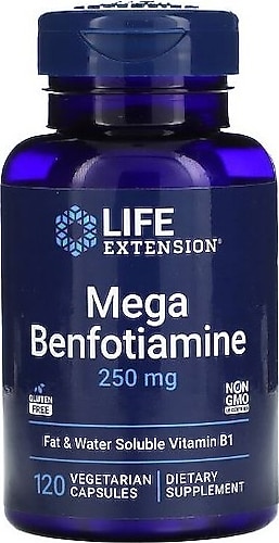 Life Extension Mega Benfotiamine 250 mg 120 Kapsül Fiyatları, Özellikleri ve Yorumları | En ...