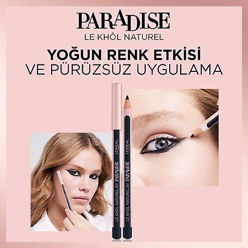 Loreal Paris Paradise Le Khol Göz Kalemi 101 Midnight Black Fiyatları ...