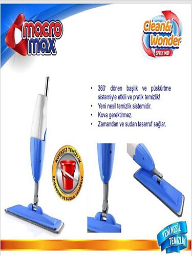 Macromax Clean & Wonder Sprey Mop Fiyatları, Özellikleri ve Yorumları ...