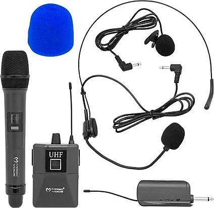 Magicvoice MV-1305YE Ekranlı UHF Kablosuz 1 El + 1 Yaka Telsiz Mikrofon Fiyatları, Özellikleri ...