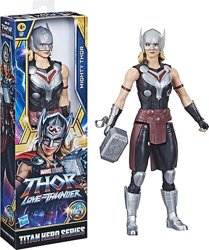 Marvel Avengers Titan Hero Love and Thunder Figür Mighty Thor F4136 ...
