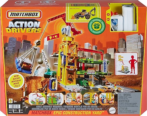 Matchbox Action Drivers Dev İnşaat Sahası Oyun Seti HPD63 Fiyatları, Özellikleri ve Yorumları ...