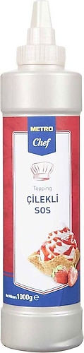 Metro Chef Topping Çilekli Sos 1 kg Fiyatları, Özellikleri ve Yorumları ...