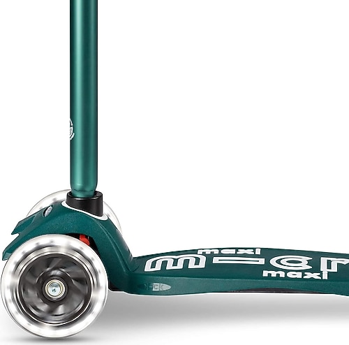 Micro Maxi Deluxe LED Yeşil MMD170 3 Tekerlekli Işıklı Çocuk Scooter ...