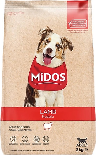 Midos Kuzu Etli 3 kg Yetişkin Köpek Maması Fiyatları, Özellikleri ve ...