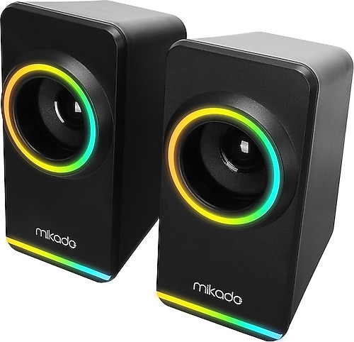 Mikado MD-182 RGB 1+1 Siyah Hoparlör Fiyatları, Özellikleri ve ...