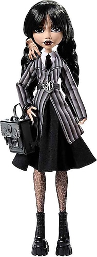 Monster High Wednesday Addams Okul Üniformalı Bebek HXJ04 Fiyatları ...