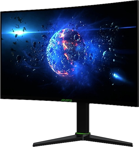 Monster Aryond A27 V2 27" 1 ms 2K Curved Pivot 180 Hz Oyuncu Monitörü ...
