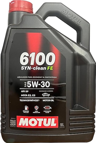 Motul 6100 SYN-Clean FE 5W-30 5 lt Motor Yağı Fiyatları, Özellikleri ve ...