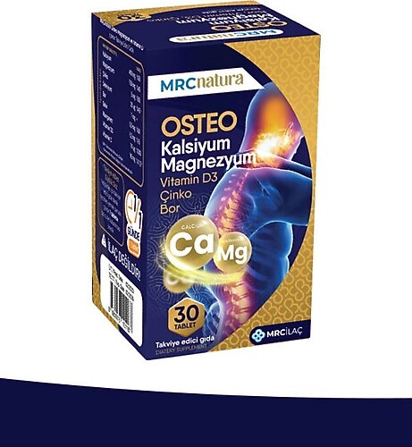 Mrcnatura Osteo Kalsium Magnezyum 30 Tablet Fiyatları, Özellikleri ve ...