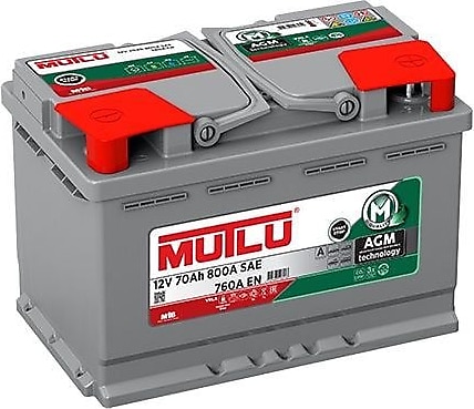 Mutlu AGM Start-Stop 12 V 70 Ah 760 EN Akü - 2024 Fiyatları, Özellikleri ve Yorumları | En Ucuzu ...