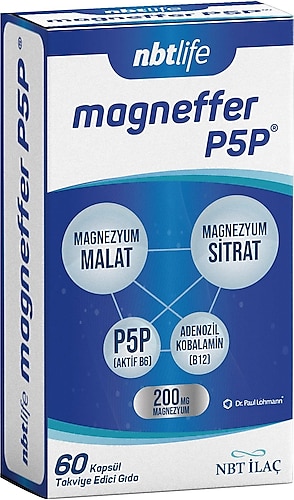 Nbt Life Magneffer P5P 60 Kapsül Fiyatları, Özellikleri ve Yorumları ...