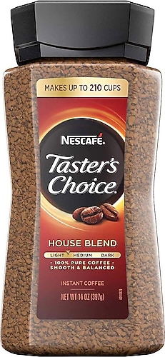 Nescafe Taster's Choice House Blend Light Granül Kahve 397 gr Fiyatları ...