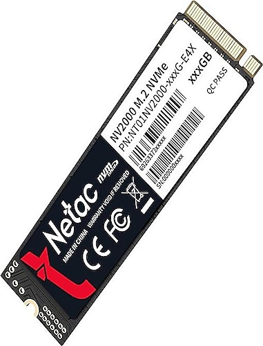 Netac Nv2000 Nt01nv2000 256 E4x Pci Express 3 0 256 Gb M 2 Ssd