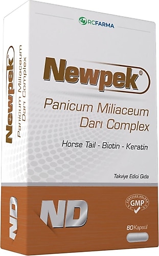 Newpek Panicum Miliaceum Darı Complex 60 Kapsül Fiyatları, Özellikleri ...
