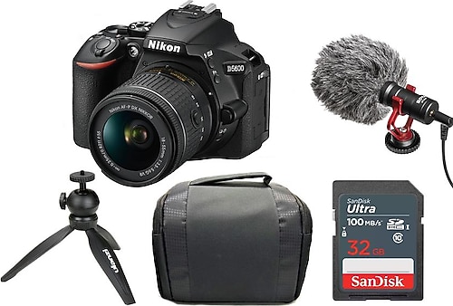Nikon D5600 + 18-55 mm Lens Dijital SLR Çekim Seti Fiyatları ...