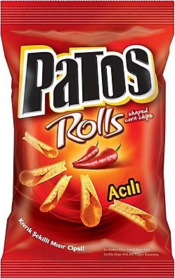 Patos Rolls Acılı Parti Boy Cips 165 gr Fiyatları, Özellikleri ve ...