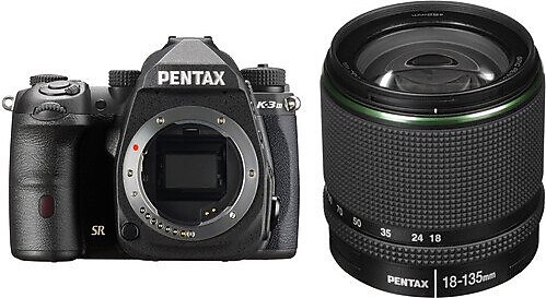Pentax K 3 Mark III 18 135mm Lens DSLR Foto raf Makinesi