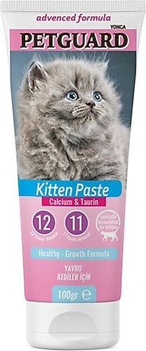 Petguard Yavru Kediler için 100 gr Kalsiyum ve Taurin Macun Fiyatları ...