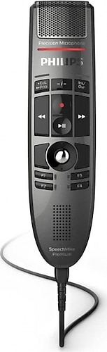 Philips LFH3500 SpeechMike Premium Düğmeli USB Dikte Mikrofonu ...
