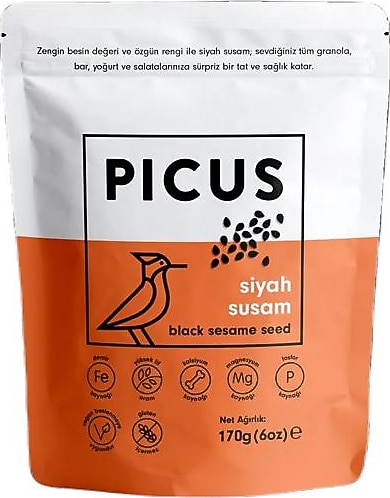 Picus Siyah Susam 170 gr Fiyatları, Özellikleri ve Yorumları | En Ucuzu ...