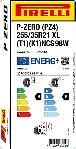 Pirelli P Zero PZ4 LS 255/35 R21 98W XL K1 PNCS ELECT T1 Yaz Lastiği Fiyatları, Özellikleri ve ...