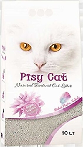 Pisy Cat Bebek Pudralı İnce Taneli Topaklaşan Tozsuz 10 lt Kedi Kumu ...