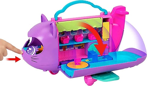 Polly Pocket Minik Kedi Hava Yolları Oyun Seti HWP19 Fiyatları ...