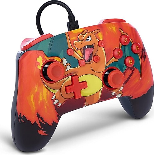 PowerA Enhanced Charizard Vortex Kablolu Nintendo Switch Oyun Kolu ...