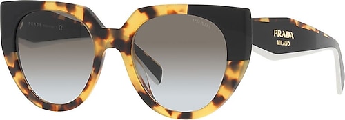 Prada 14WS 01M0A7 Tortoise-Grey Gradient Kadın Güneş Gözlüğü Fiyatları ...