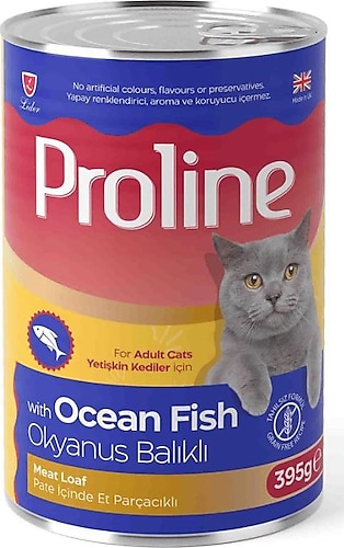 Proline Okyanus Balıklı 395 gr Yetişkin Konserve Kedi Maması Fiyatları ...
