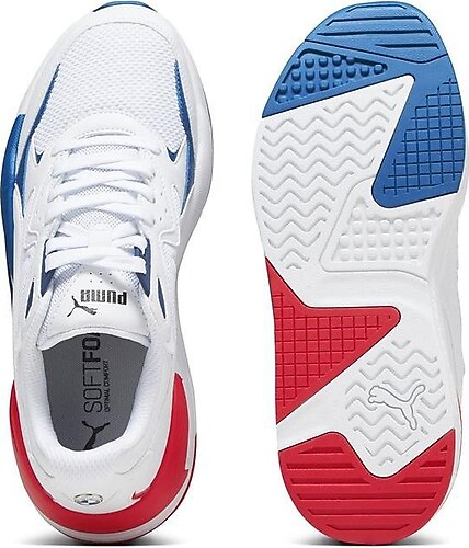 Puma BMW M X-Ray Speed Motorsport Beyaz-Kırmızı-Mavi Erkek Spor ...