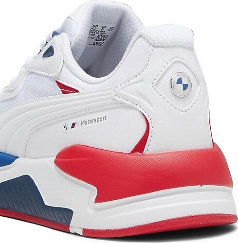 Puma BMW M X-Ray Speed Motorsport Beyaz-Kırmızı-Mavi Erkek Spor ...