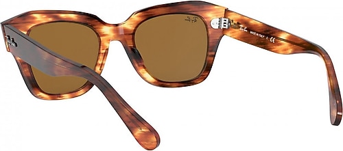 Ray-Ban State Street 2186 954/33 Havana-Brown Unisex Güneş Gözlüğü ...